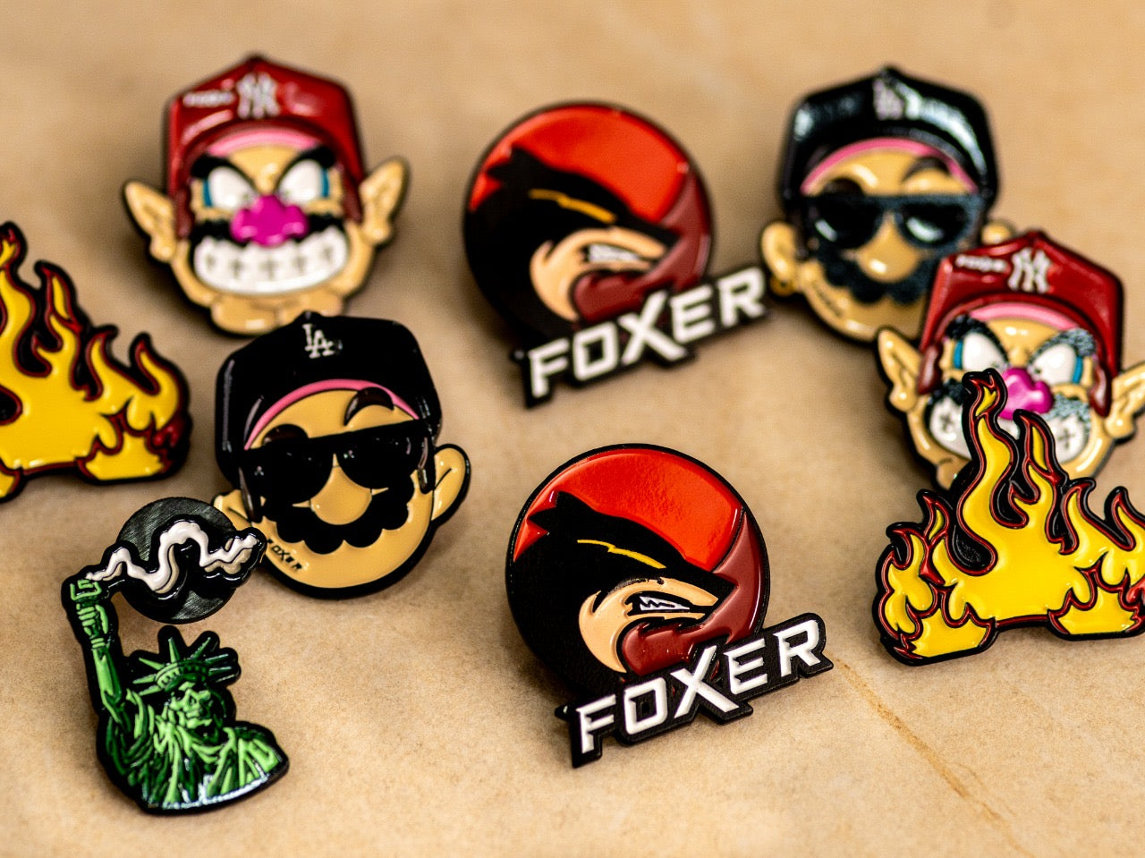 PIN FOXER LOGO – Foxer